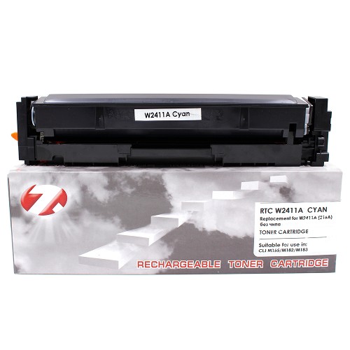 Тонер-картридж 7Q W2411A для HP CLJ M155, LJ M182 (Голубой, 850 стр ...